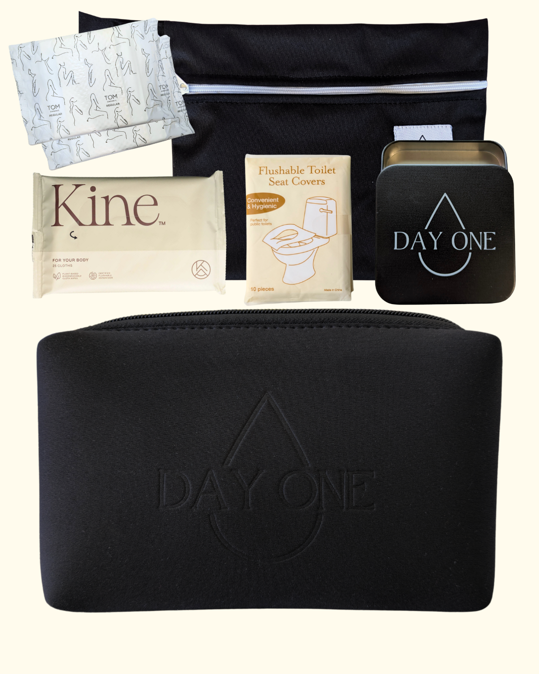 Classic Black - The Original Period Kit – The Day One Kit